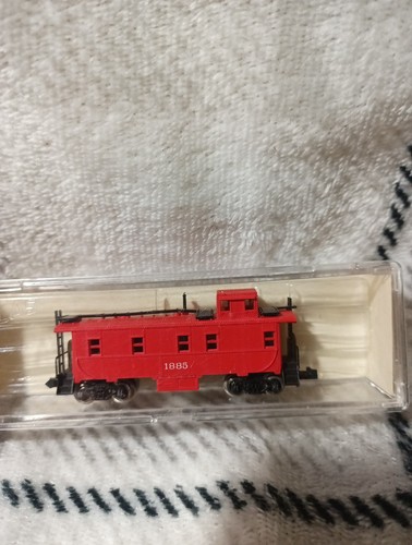 Vintage N Scale Atlas Red Transfer Caboose 2274 in Original Case 1885 ...