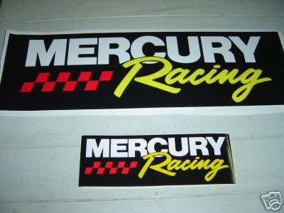 MERCURY OUTBOARD PARTS "MERCURY RACING" DECALS COWLINGS - STICKERS | eBay