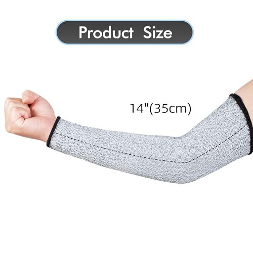 1 Pair Sleeves to Cover Arms, Cut Resistant Arm Sleeves for Men and ...