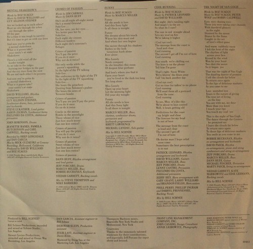 BOZ SCAGGS - LP (29b) | eBay