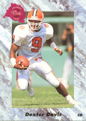 CLASSIC 4-SPORT Dexter Davis RC RAMS CARDINALS Clemson TIGERS | eBay