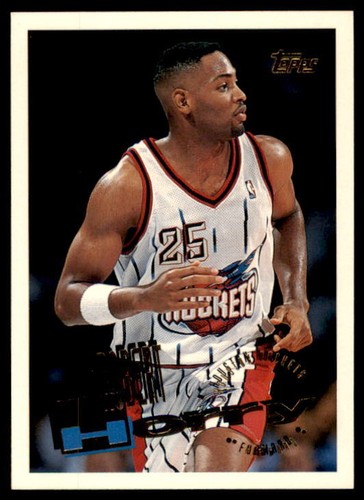 1995-96 Topps Houston Rockets Basketball Card #191 Robert Horry MINT | eBay