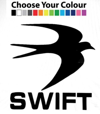 SWIFT caravan motorhome Camper Van sticker decal | eBay UK