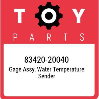 83420-20040 Toyota Gage assy, water temperature sender 8342020040, New ...