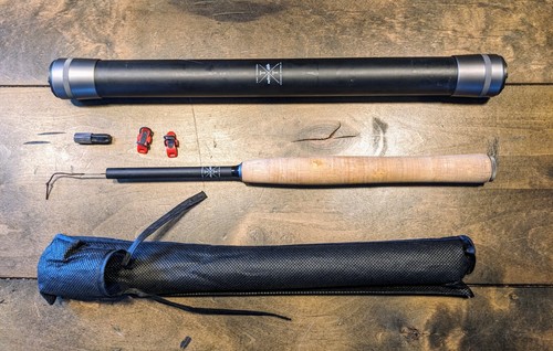 Tiny Tenkara 8 Foot Mini Ultralight Carbon Fiber Tenkara Fly Rod, Made ...