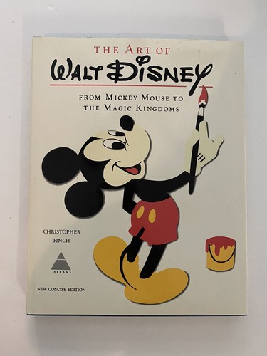 The Art of Walt Disney Christopher Finch Mickey Mouse 1975 Edition Book ...