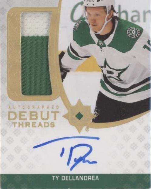 2020-21 Upper Deck Ultimate Collection - Debut Threads Auto Patch Ty ...