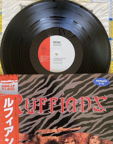 RUFFIANS Self-Titled Vinyl 12" EP 1985 Victory Records , Japanese Press ...