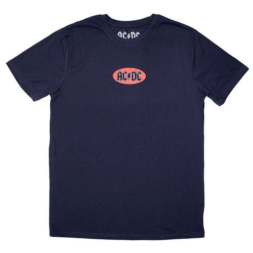 AC/DC Oval Badge Logo Mini Logo T Shirt | eBay.de