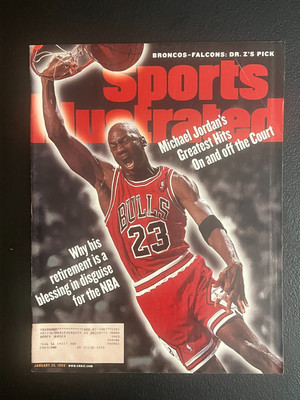 Sports Illustrated Magazine Michael Jordan cover January 25, 1999 | eBay