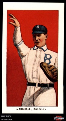 1909 T206 Reprint #306 Doc Marshall Dodgers 8 - NM/MT | eBay