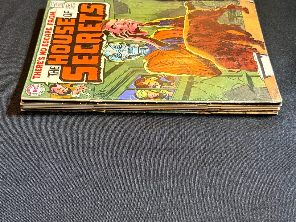 10 The House of Secrets DC Comic Book Lot 87 112 140 88 Patchwork Man ...