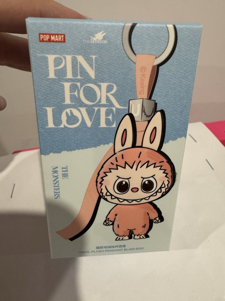Popmart LABUBU Pin For Love - letter X | eBay Australia