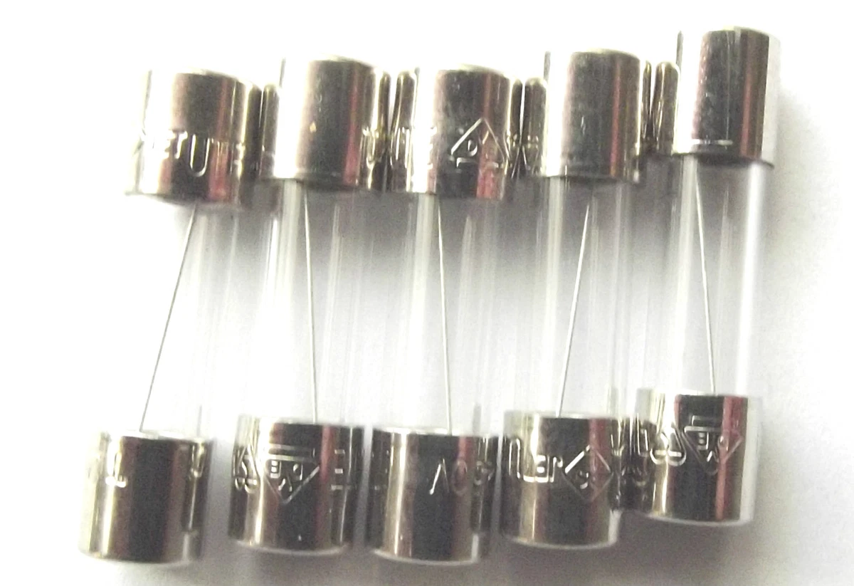 Glass Fuse 5x20mm Slow Blow Spiral Type Cm Long 50PCS , 51% OFF