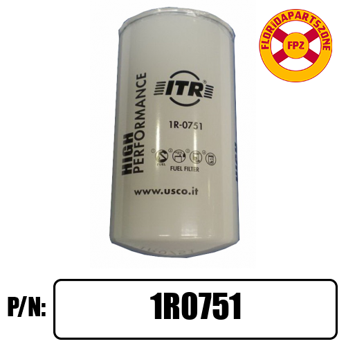 1R0751 - FILTER-FUEL SECONDARY FIL fits Caterpillar with Free Shipping ...