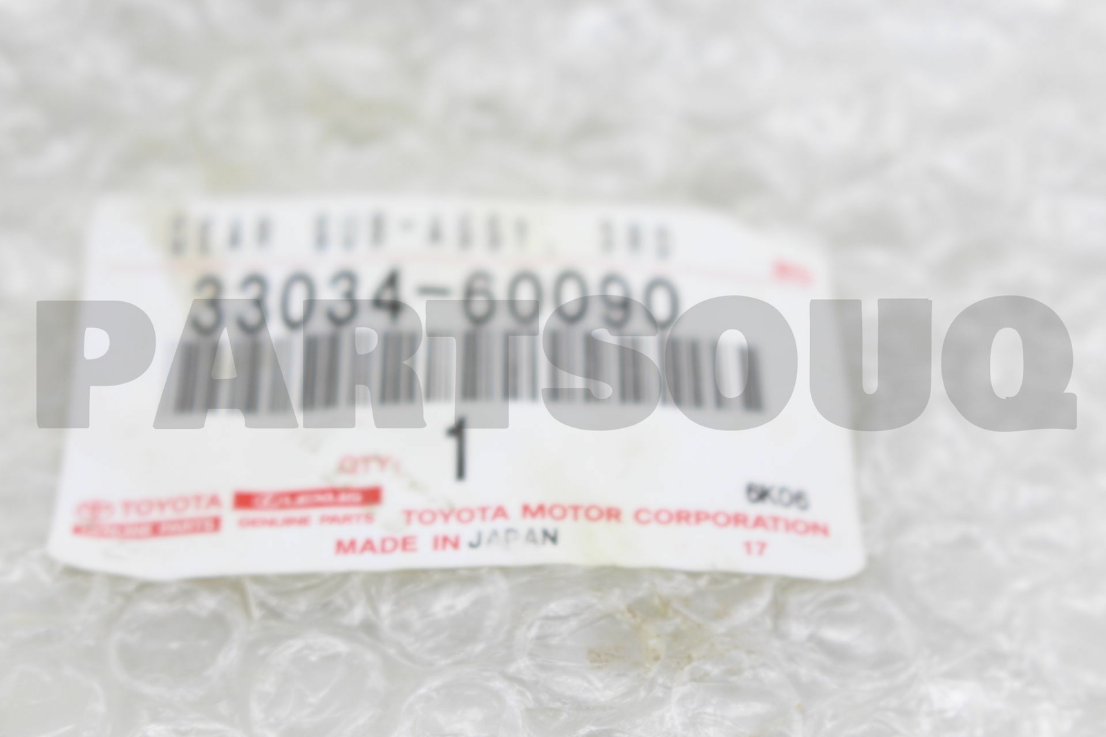 3303460090 Genuine Toyota GEAR SUB-ASSY 3RD 33034-60090 | eBay