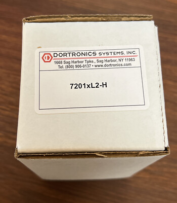 Dortronics 7201xL2-H Door Status Indicator Single Gang Stainless Dual ...