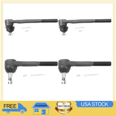 4x Inner Outer Steering Tie Rod End fits Chevrolet C10 Pickup 1971-1972 ...