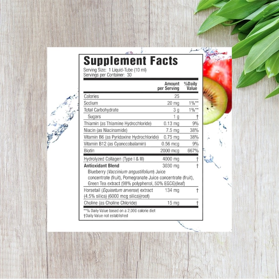 Applied Nutrition Liquid Collagen Skin Revitalization (30 Count Total ...