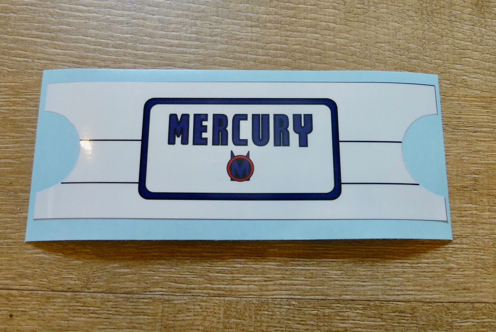 Vintage Murray Mercury tricycle trike bike head badge decal | eBay