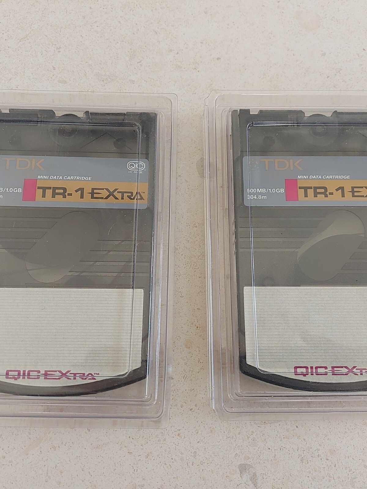 2x TDK TR-1-Extra Mini Data Cartridge QIC Travan Compatible tape | eBay