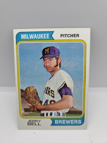 1974 Topps SET BREAK #261 JERRY BELL MILWAUKEE BREWERS EX-MT+ | eBay