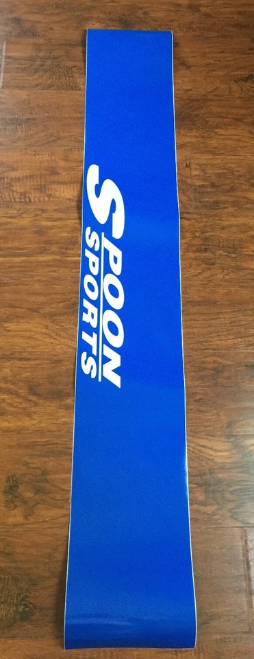 Spoon Type One Spoon Sports Decal Windshield Banner Sun strip sun visor ...