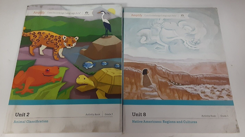 Amplify Core Language Arts Grade 3 Activity Books - Lot of 2 Unit 2 ...