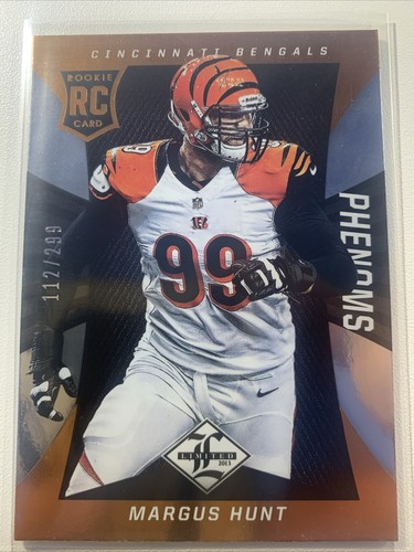 Margus Hunt 112/299 Rookie NFL Card Cincinnati Bengals | eBay