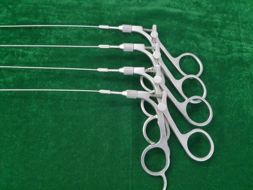 5pc Urology Hysteroscopy Flexible Scissor 5FR 40cm Reusable Surgical ...