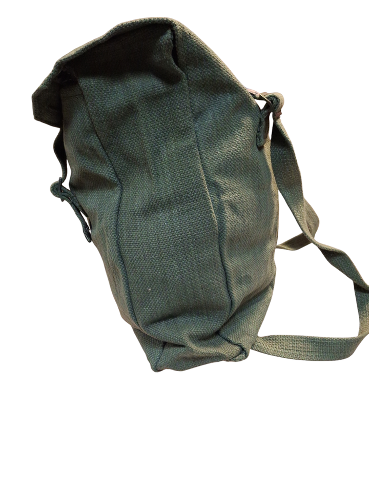 Canvas Haversack bag in olive green | eBay UK