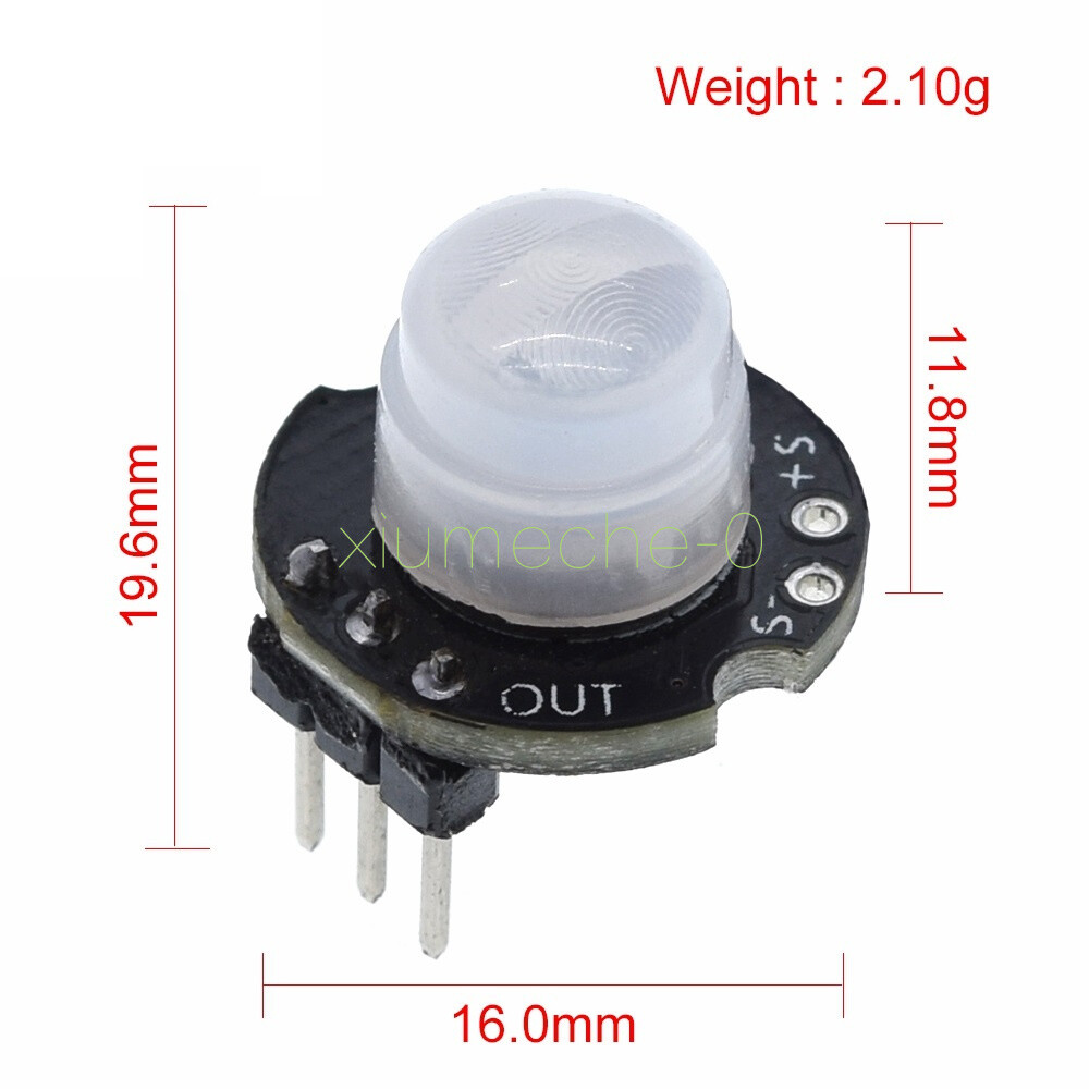 NEW Mini MH-SR602 Infrared Motion Sensor Detector Module SR602 PIR for ...