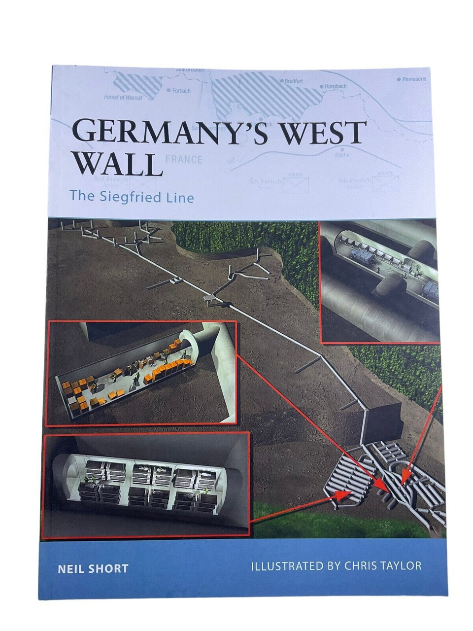 WW2 German West Wall Siegfried Line Osprey Soft Cover Reference Book | eBay