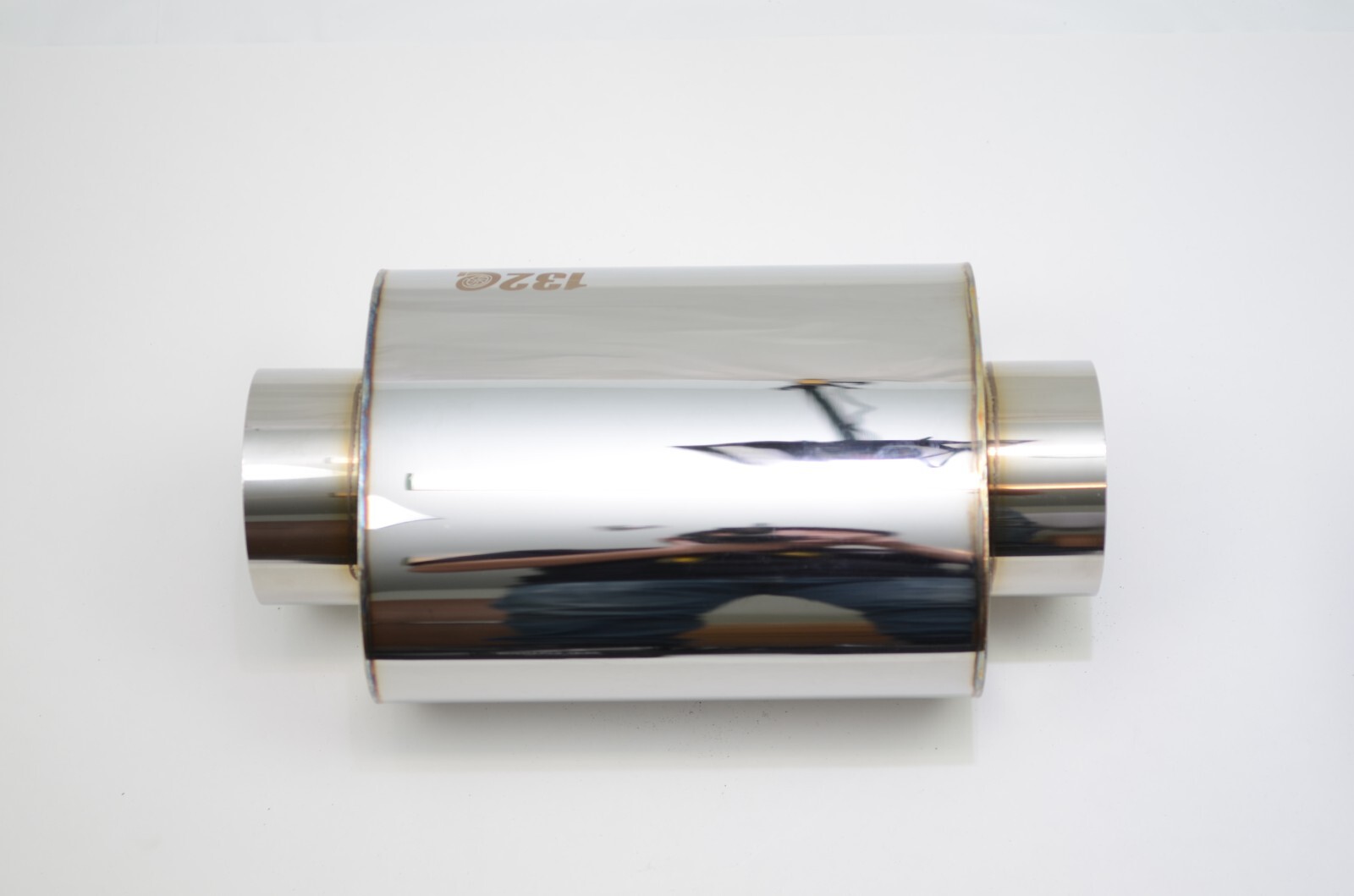 Universal 4" Inlet & Out 1320 Ultra Quiet Resonator Muffler Stainless ...