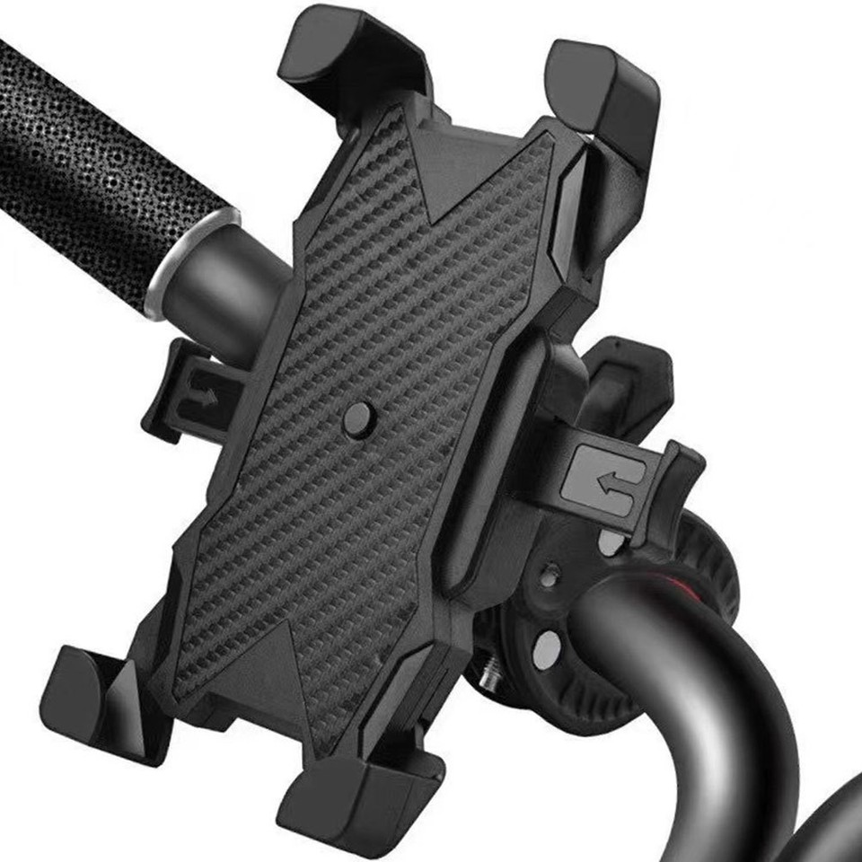 Bike Phone Fixing Clamp Motorcycle Holder Cycling Cellphone Support ...