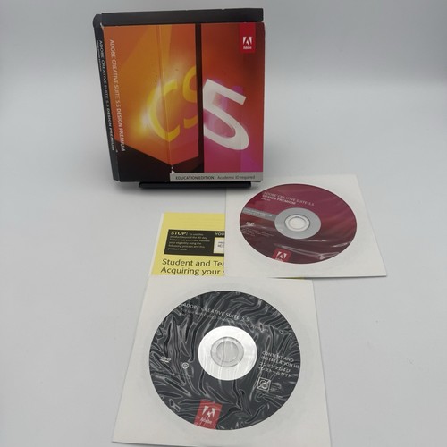 Adobe Creative Suite 5.5 Design Premium CS5.5 for Mac Education Edition ...