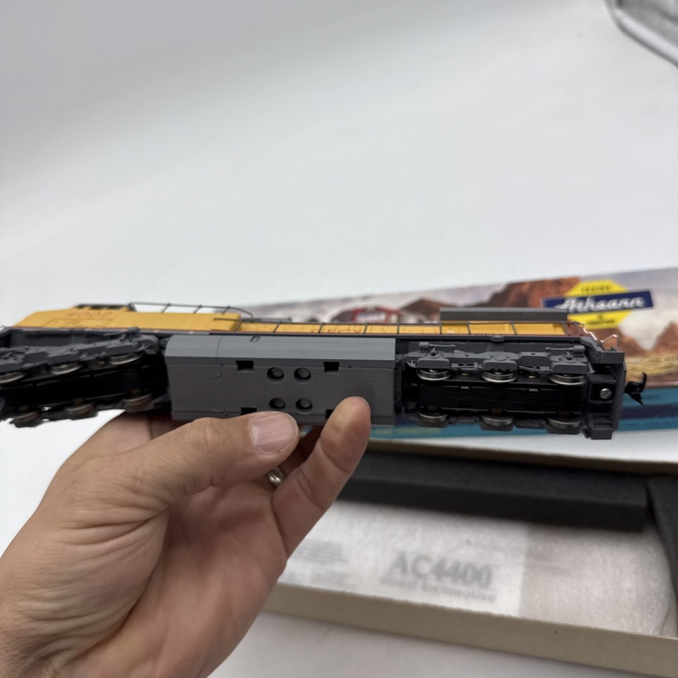 Athearn AC4400 Power GECX 4002 Locomotive Engine Train Blue Box Nice | eBay