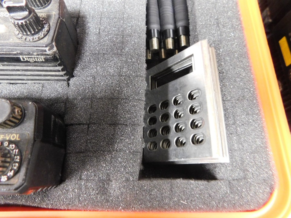 6 pack Bendix King BK DPHX5102X Wildland Fire Radio Kit P25 VHF Digital ...