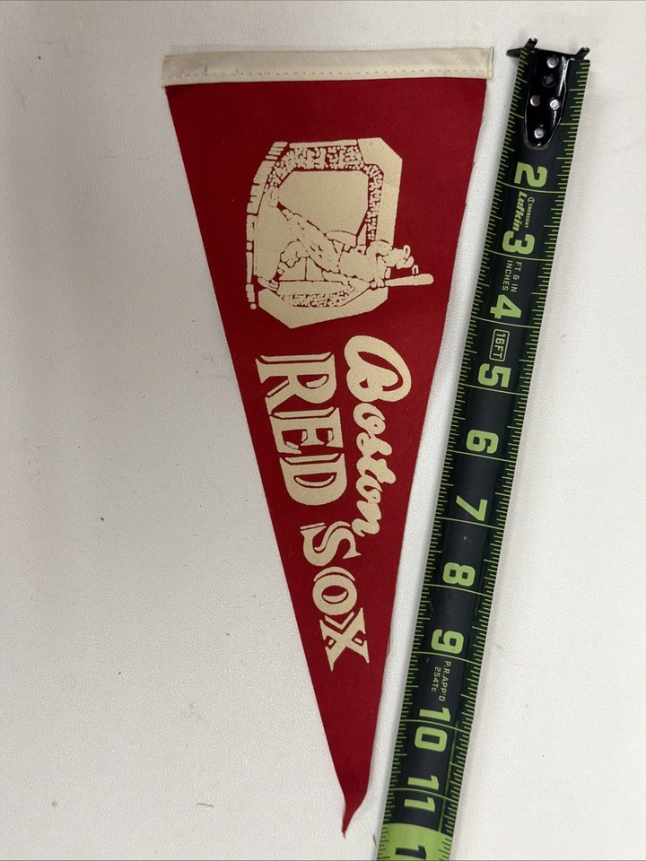 1960’s Boston Red Sox Massachusetts Baseball Mini Pennant 5x12 Inches ...