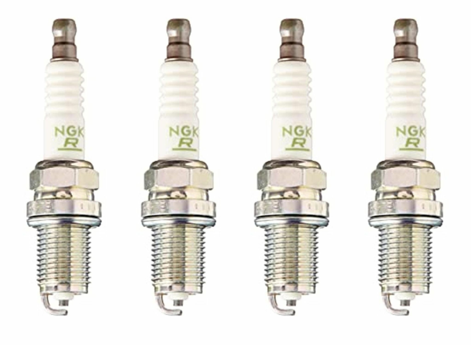NGK Spark Plugs Bkr7e 4644 High Performance Racing Plug Pack of 4 Plugs ...