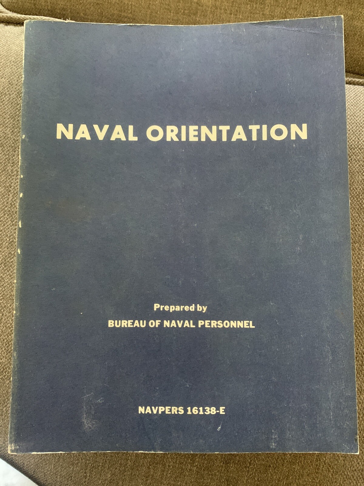 NAVAL ORIENTATION NAVPERS 16138-E SC 1967 Vietnam War Illustrated Very ...