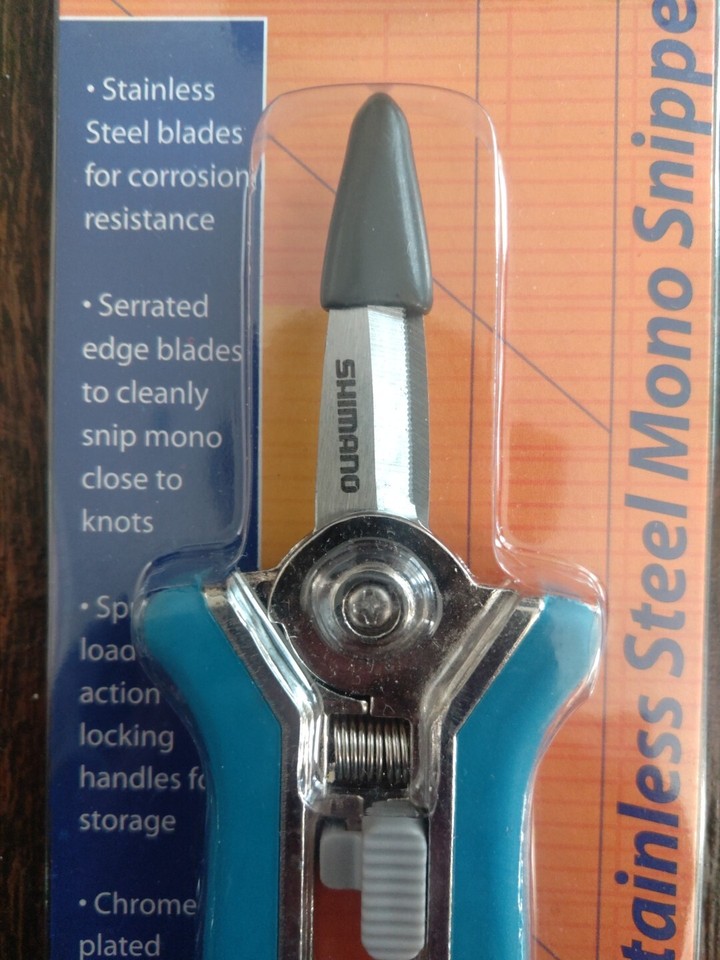 Shimano Stainless Steel Mono Snipper SHM-4MSN Line Scissors Cutters | eBay