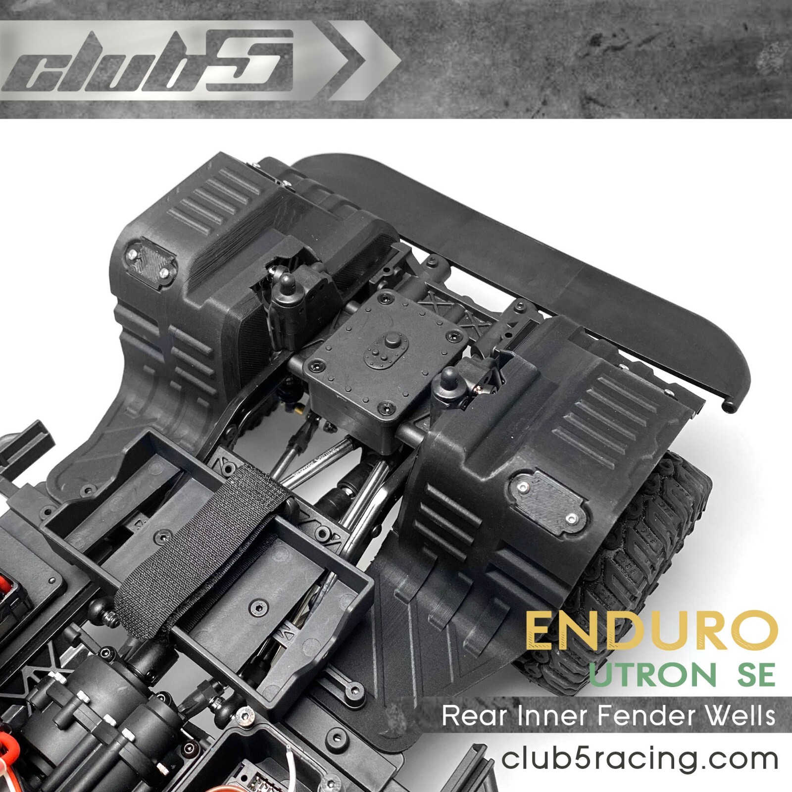 Rear Inner Fender Wells for Element Enduro Utron SE ( Rock Light ready ...