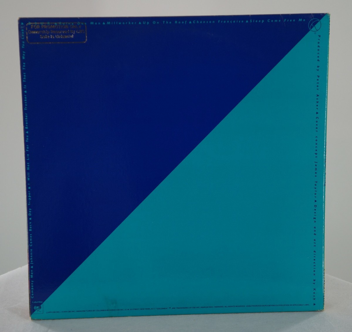 Portada Triple Gatefold James