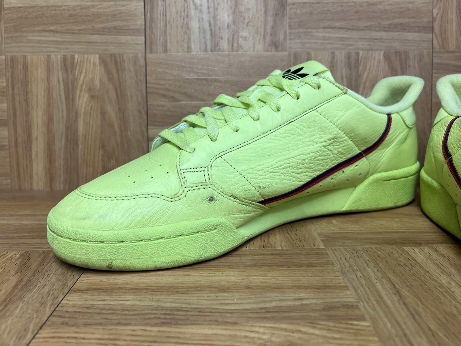 RARE🔥 Adidas Continental 80s Semi-Frozen Yellow High… - Gem