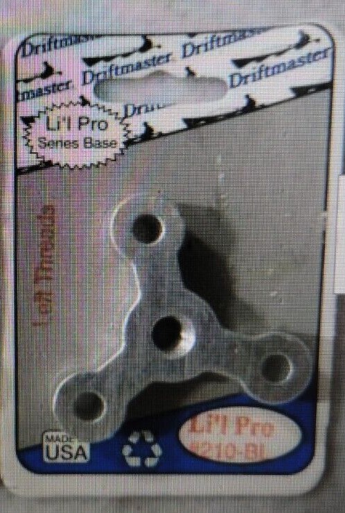 Driftmaster Li'l Pro Rod Holder Bases~ Choose from 5 types ~ for 3/8 ...