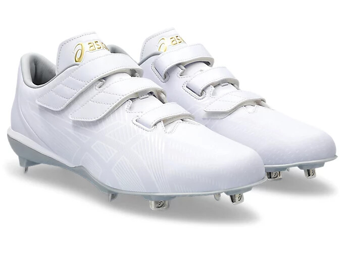 ASICS GOLDSTAGE MG 2 1123A045 110 White White Baseball Cleats | eBay