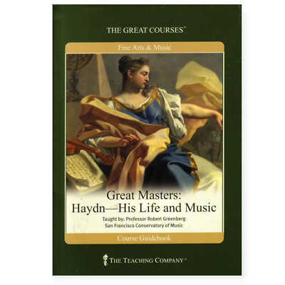 New Great Masters Haydn ~ His Life and Music Great Courses Audio Course ...