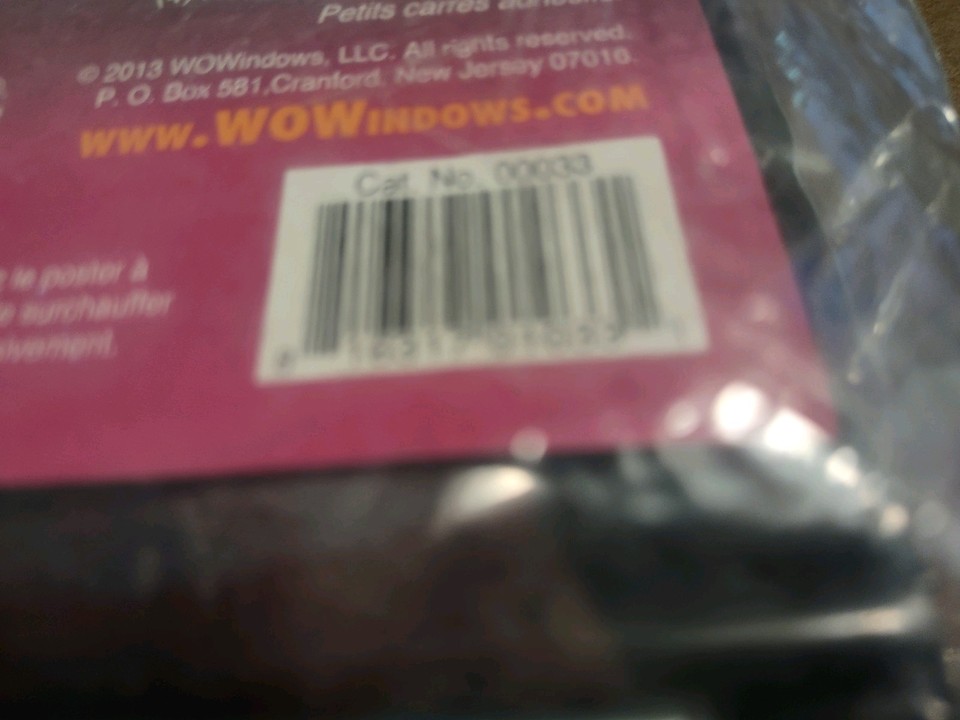 HALLOWEEN WOW JACK O' LANTERN BACK LIT WINDOW POSTER 1-3' X 5' | eBay