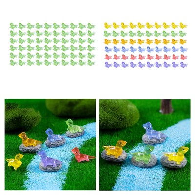 60x Mini Glow Lizard Resin Lizard Figure Luminous DIY Crafts Resin ...